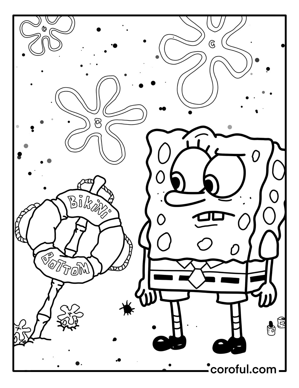 Spongebob Coloring Pages | Coroful